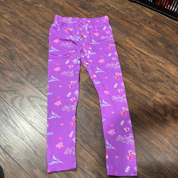 Disney | Bottoms | Disney Minnie Mouse Pants Size 12 Girls Purple Color ...